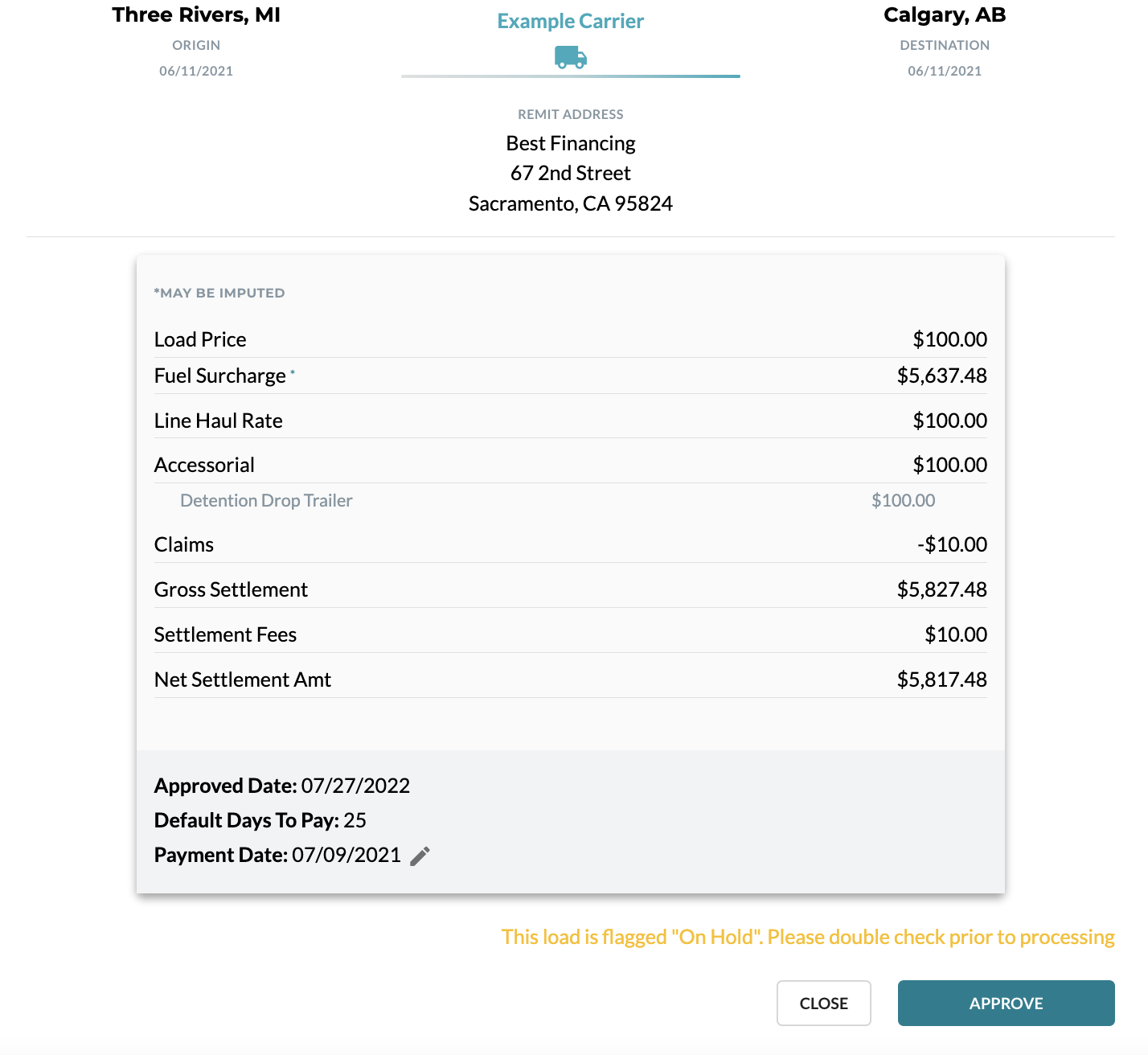 Holds and Exceptions – EKA Solutions, Inc