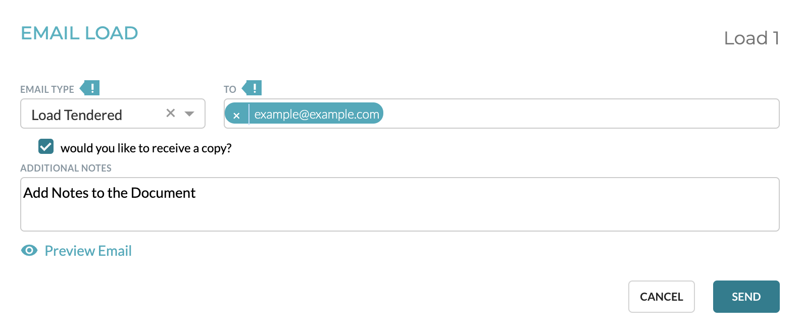 Email Load – EKA Solutions, Inc