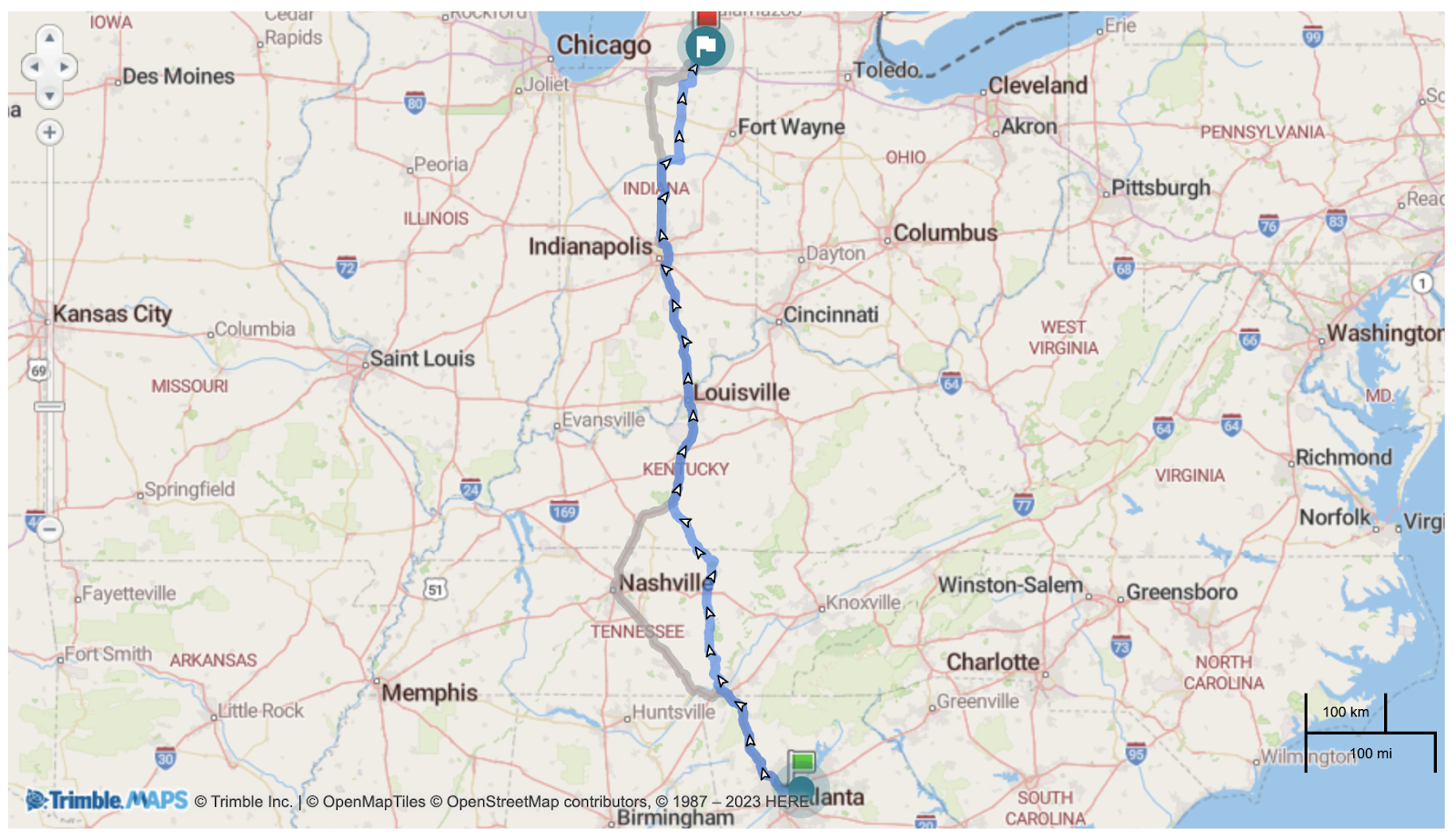 Route Plan – EKA Solutions, Inc