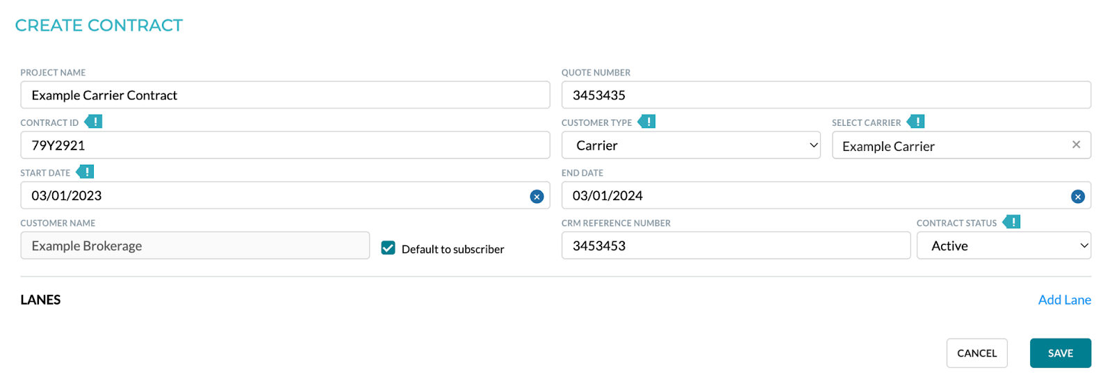 Shipper and Carrier Contracts – EKA Solutions, Inc