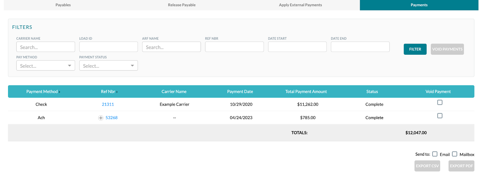 Void Payment – EKA Solutions, Inc