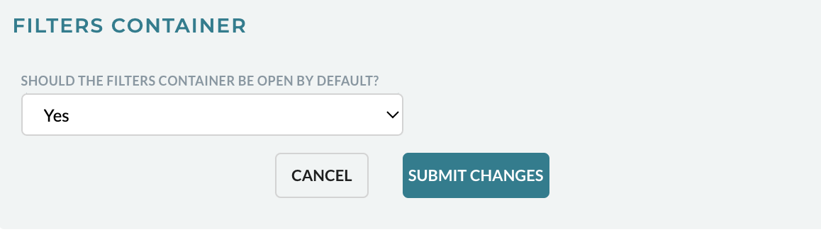 Filters Container – EKA Solutions, Inc