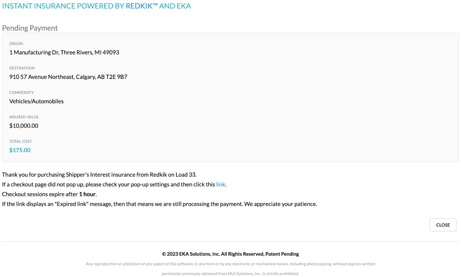 Instant Insurance – EKA Solutions, Inc