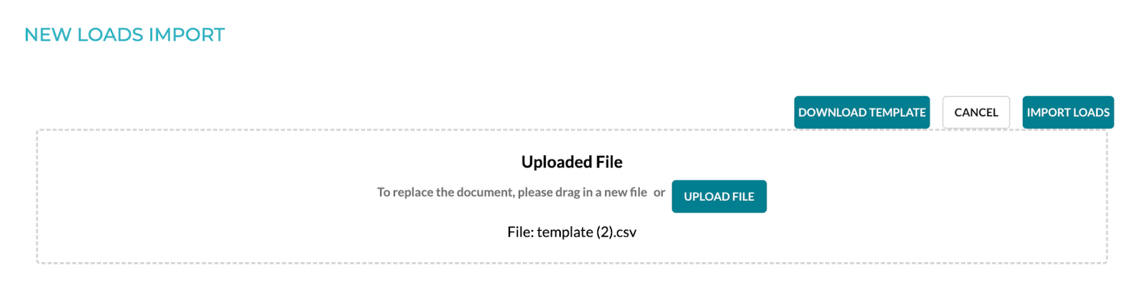 Create A New Load Entry – EKA Solutions, Inc