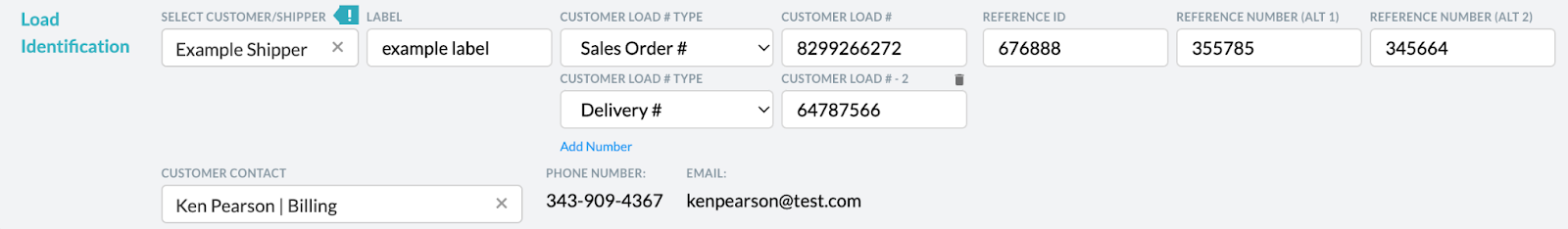 Create A New Load Entry – EKA Solutions, Inc