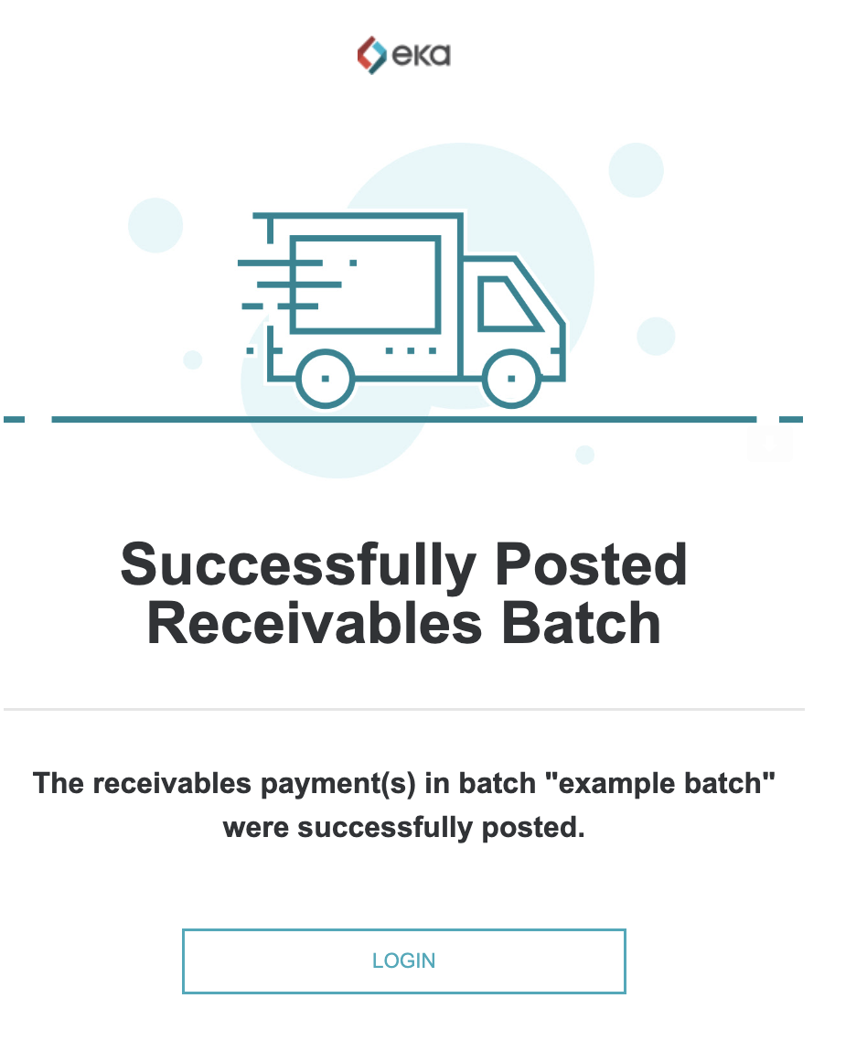 Receivables Bulk Import – EKA Solutions, Inc