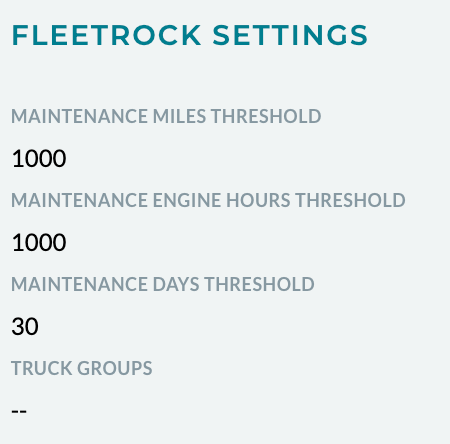 Fleetrock Integration – EKA Solutions, Inc