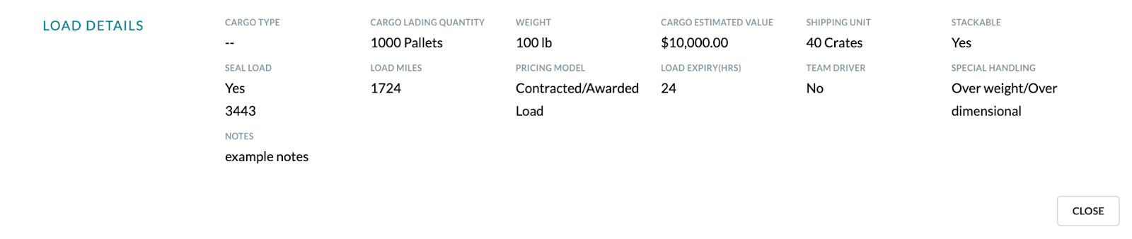 All Loads – EKA Solutions, Inc