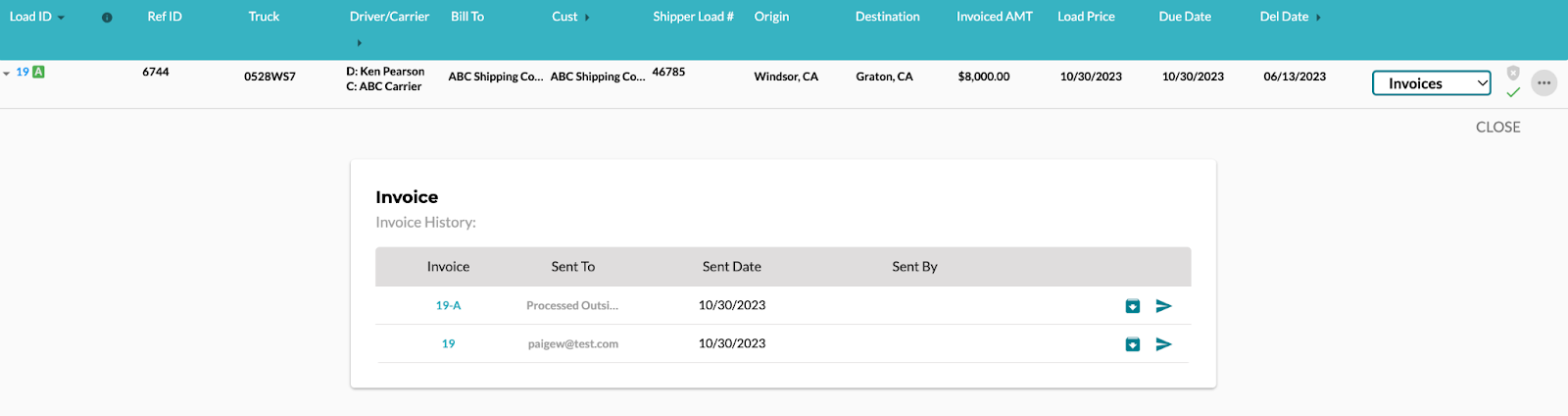 Generate Invoice – EKA Solutions, Inc