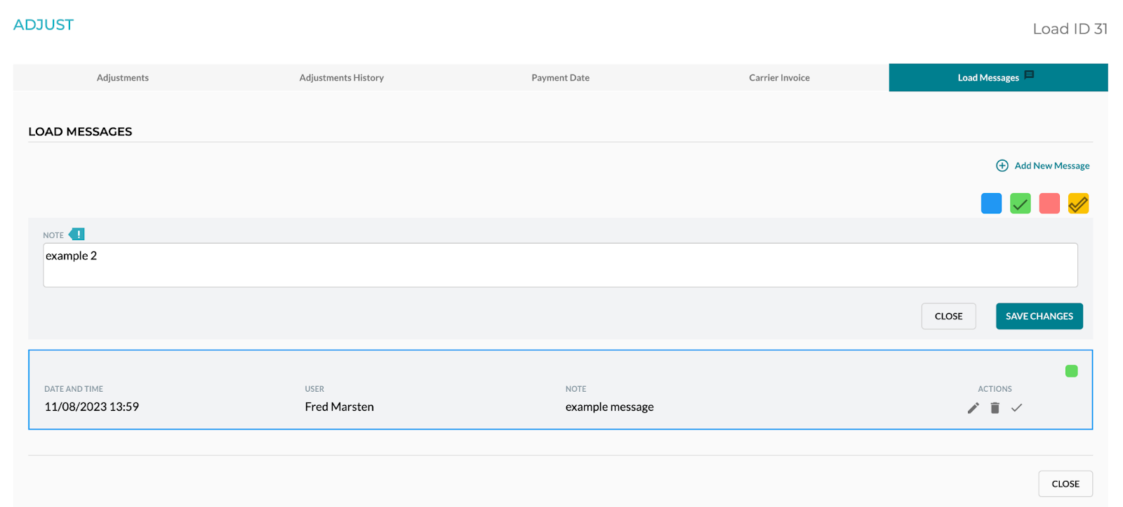 Load Messages – EKA Solutions, Inc