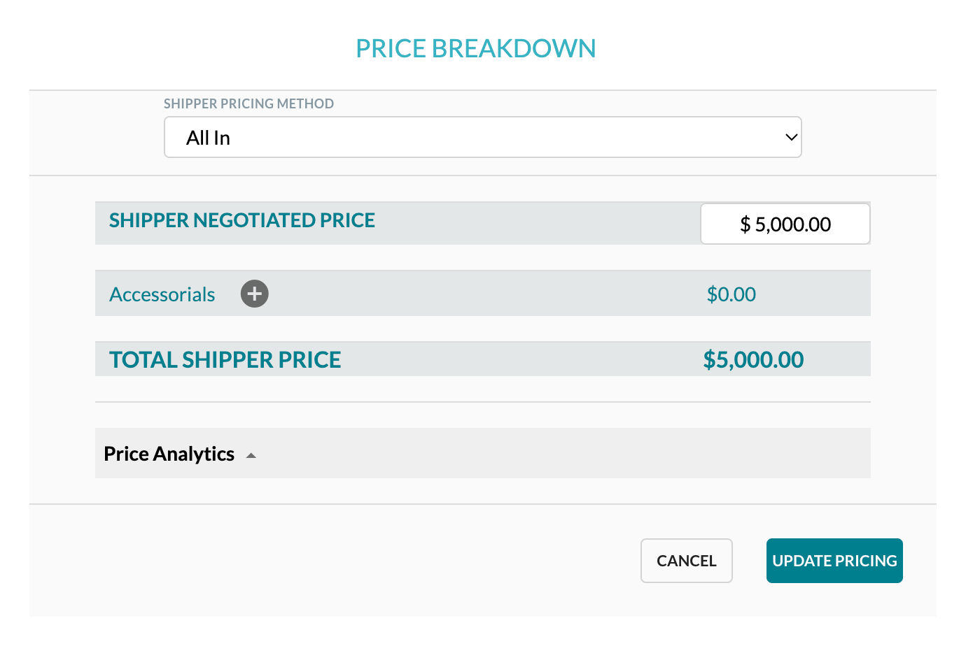 Load Pricing Methods – EKA Solutions, Inc