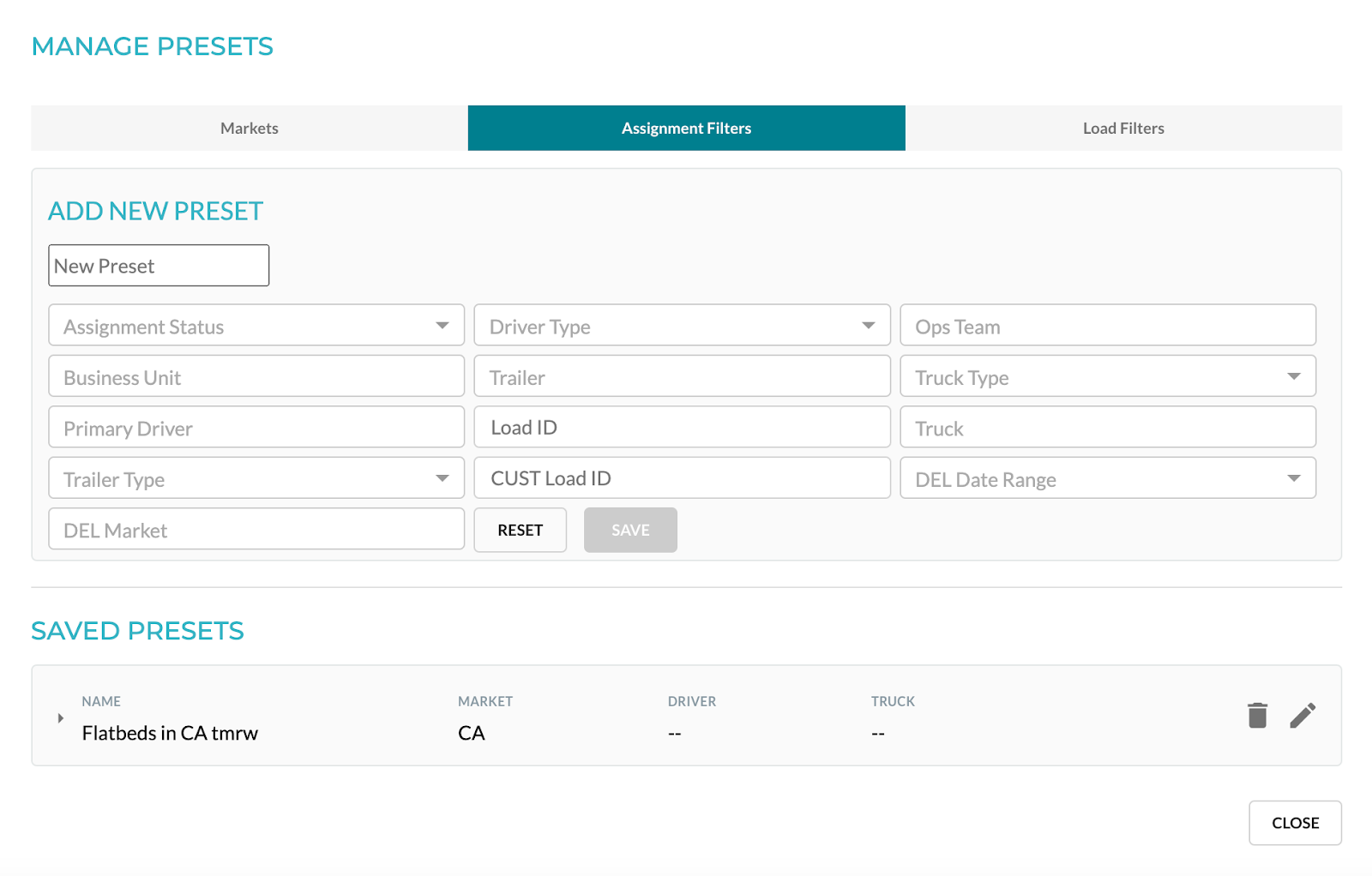 Load Planning – EKA Solutions, Inc