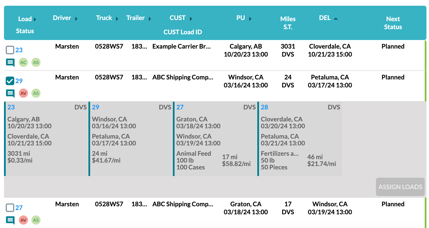 Load Planning – EKA Solutions, Inc