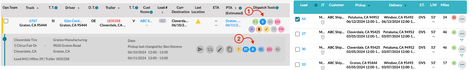 Create Return and Reposition Loads – EKA Solutions, Inc
