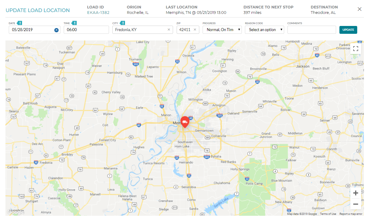 Load Active Location – EKA Solutions, Inc