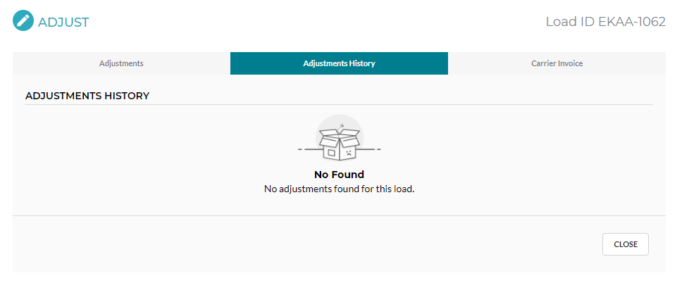 View Adjustments History - Payables – EKA Solutions, Inc