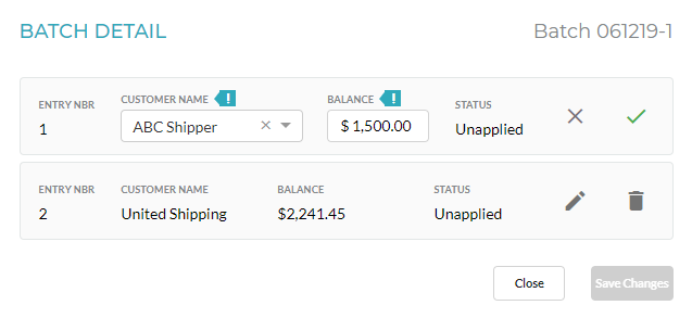 Batch Inquiry – EKA Solutions, Inc