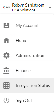 Integration Status – EKA Solutions, Inc