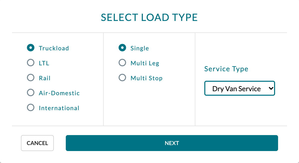Create A New Load Entry – EKA Solutions, Inc