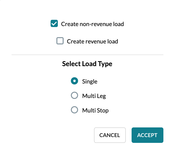 Create a Bobtail Load – EKA Solutions, Inc