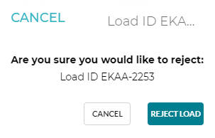 Accept / Reject Tendered Load – EKA Solutions, Inc