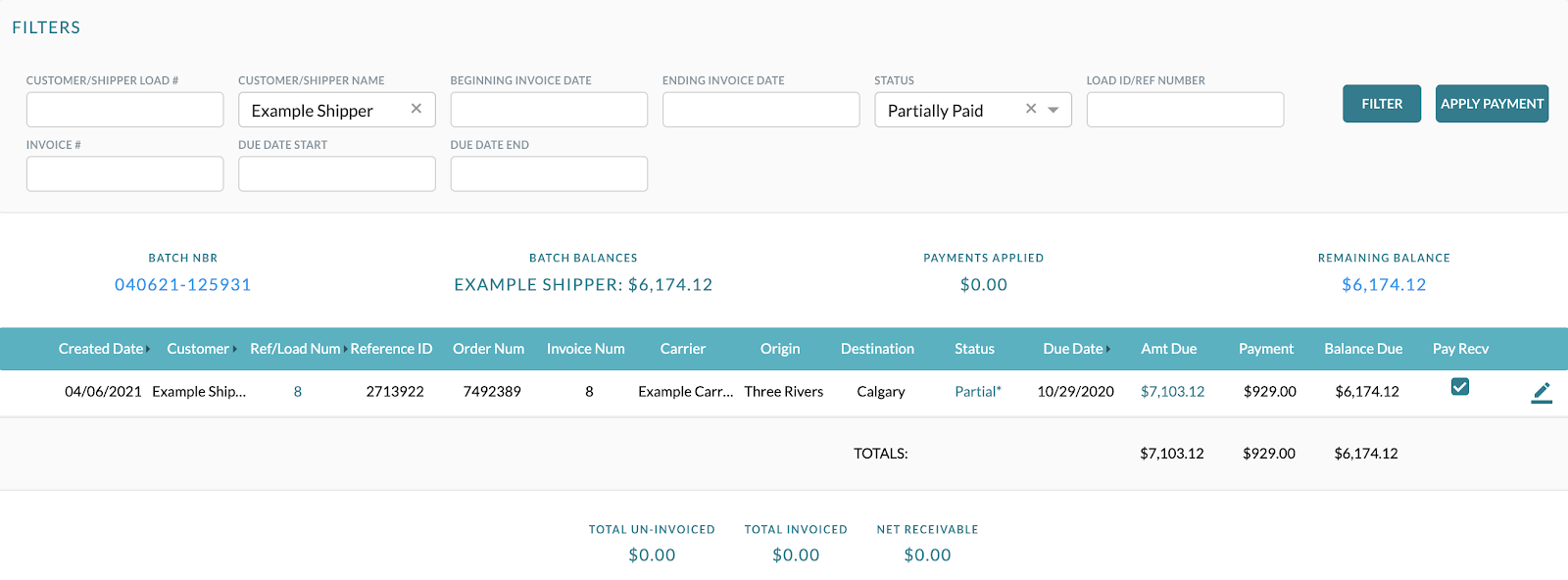 Apply Payment – EKA Solutions, Inc