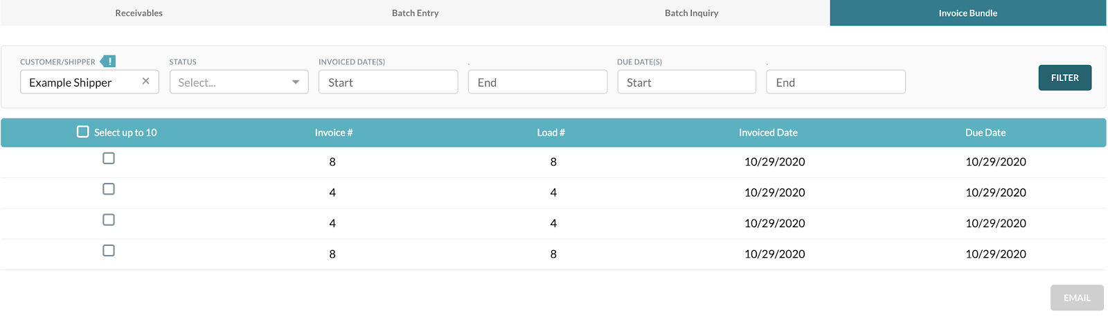 Invoice Bundle – EKA Solutions, Inc