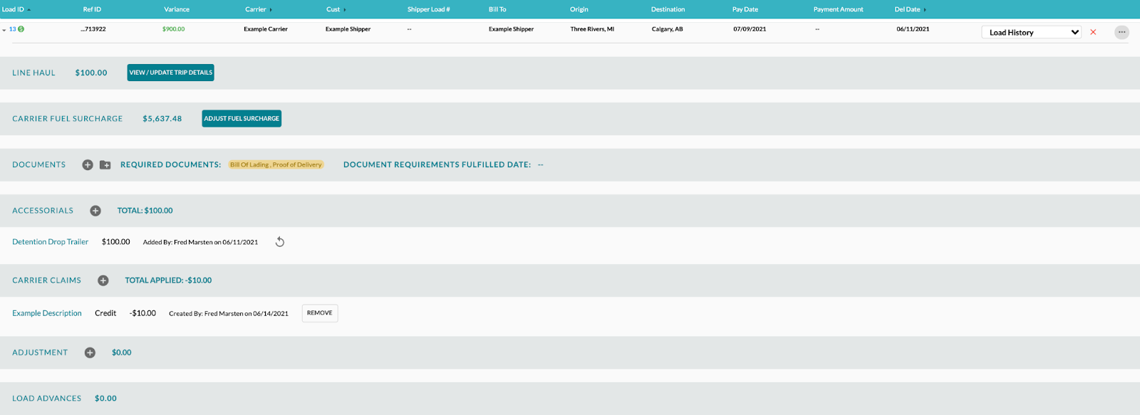 Carrier Claims – EKA Solutions, Inc