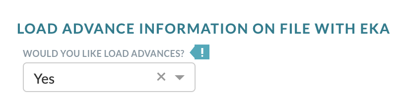 Enable Load Advances for Carrier – EKA Solutions, Inc