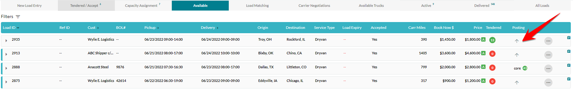 Load Posting - External Load Boards – EKA Solutions, Inc