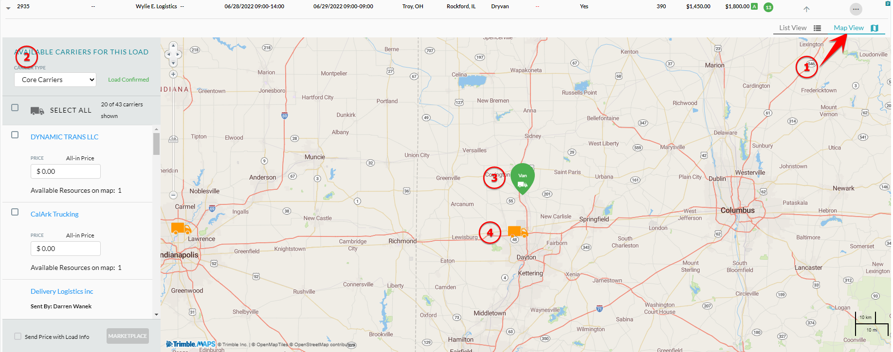 Map View – EKA Solutions, Inc